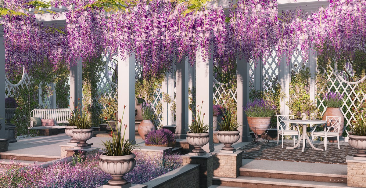 Wistful Wisteria – the glamour sauce